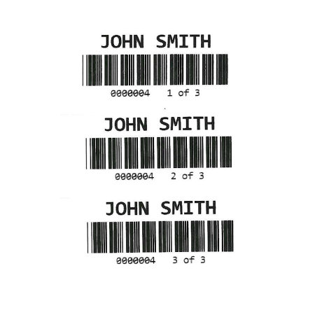Invoice, Tag, Label Sample – Cleantie