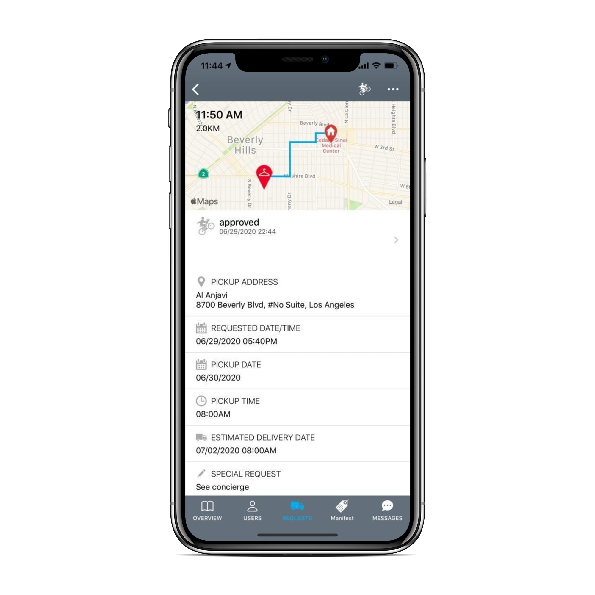 Dispatcher Task Overview – Cleantie